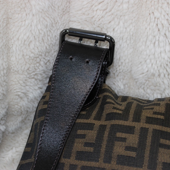 Fendi | Bags | Vintage Fendi Monogram Signature Logo Shoulder Bag ...